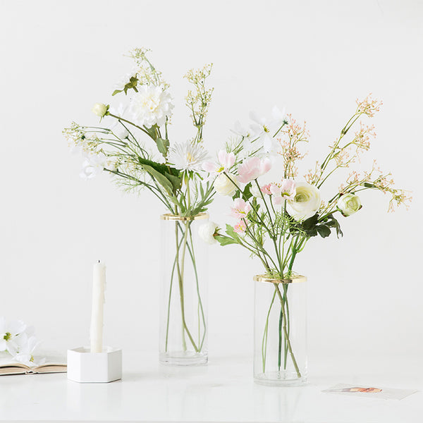 Fresh Summer Flowers in Glass Vase – FloralGoods